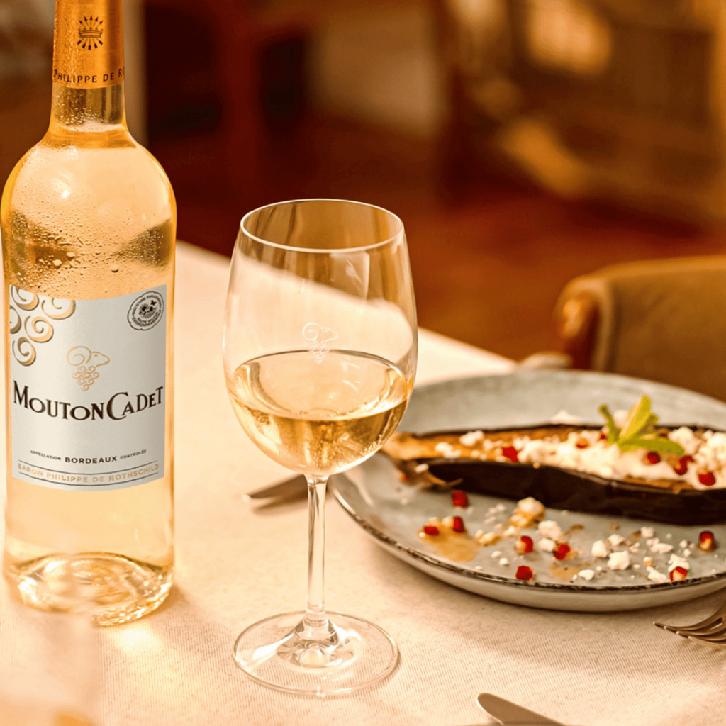 Aubergines/eggplants with feta sauce – Mouton Cadet