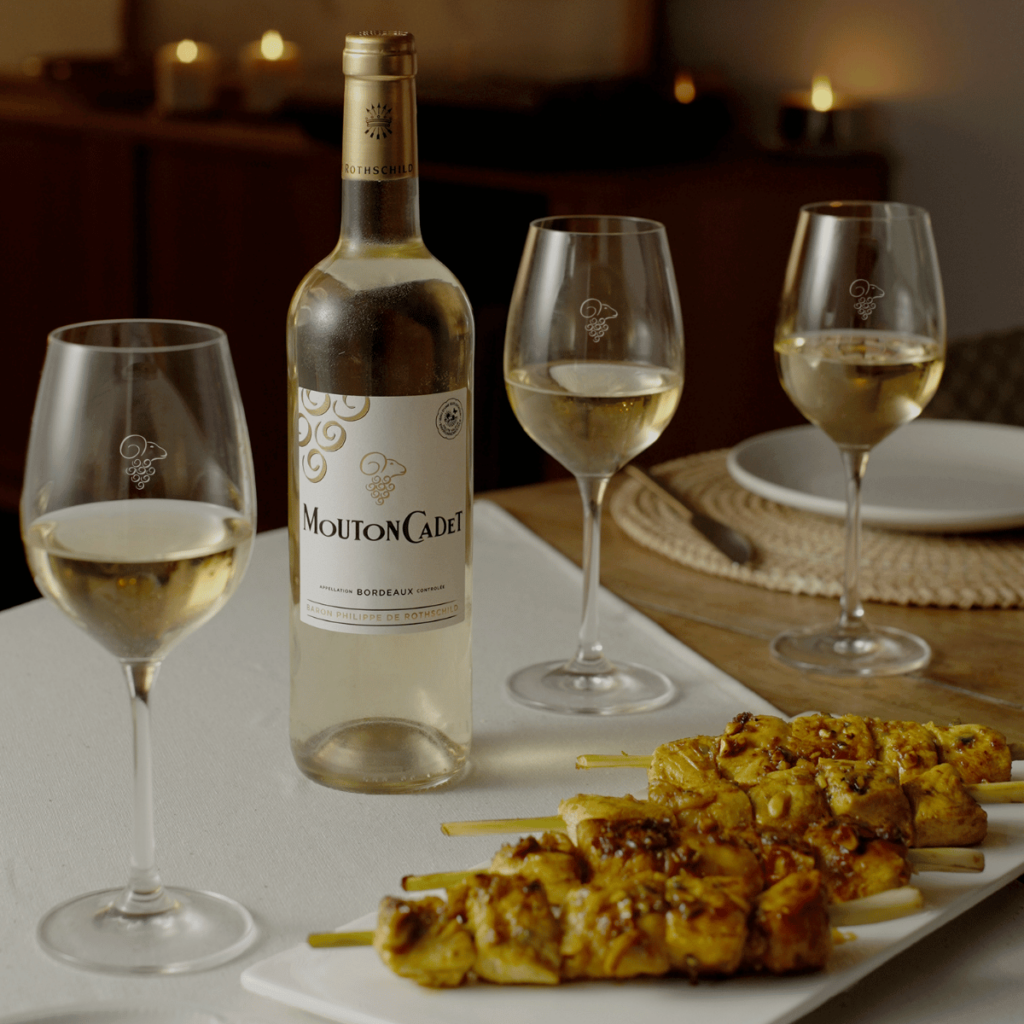 Chicken skewers – Mouton Cadet